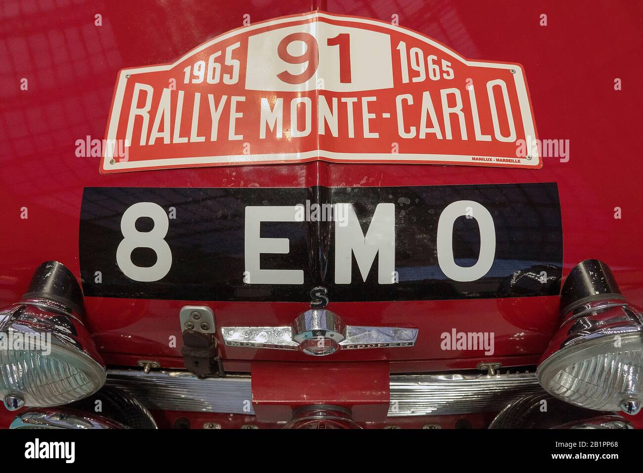 Plaque de rallye monte carlo Banque de photographies et d’images à ...