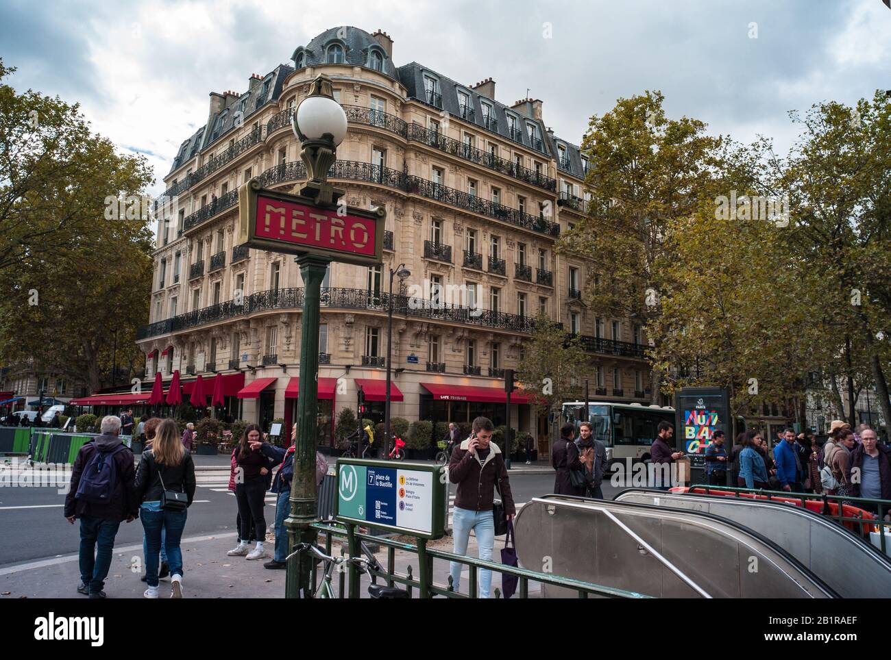 Opéra metro station paris Banque de photographies et d’images à haute ...