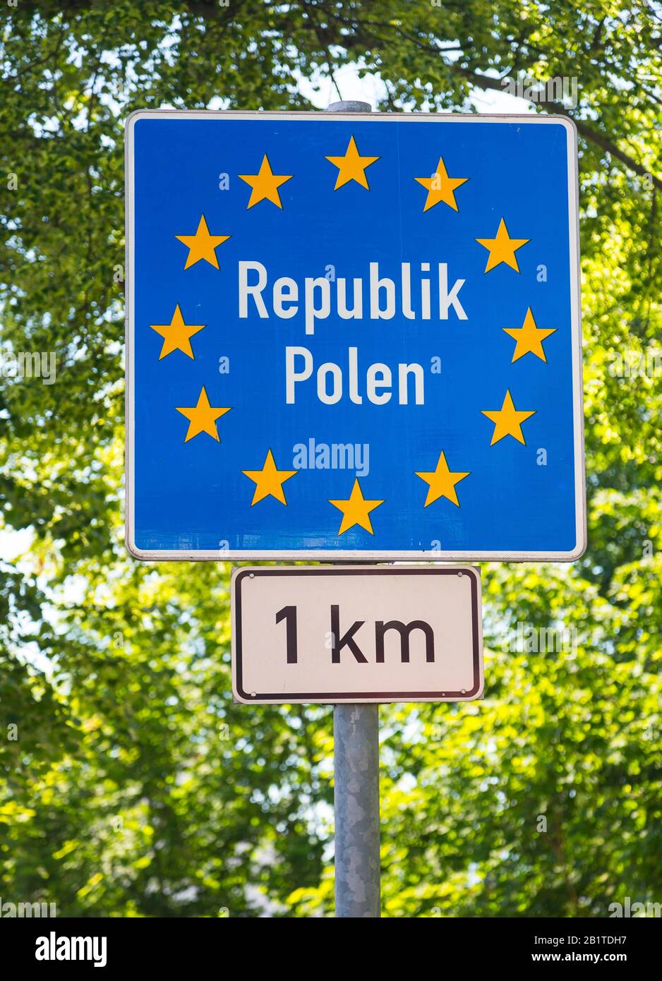 Frontière allemagne pologne Banque de photographies et d’images à haute ...