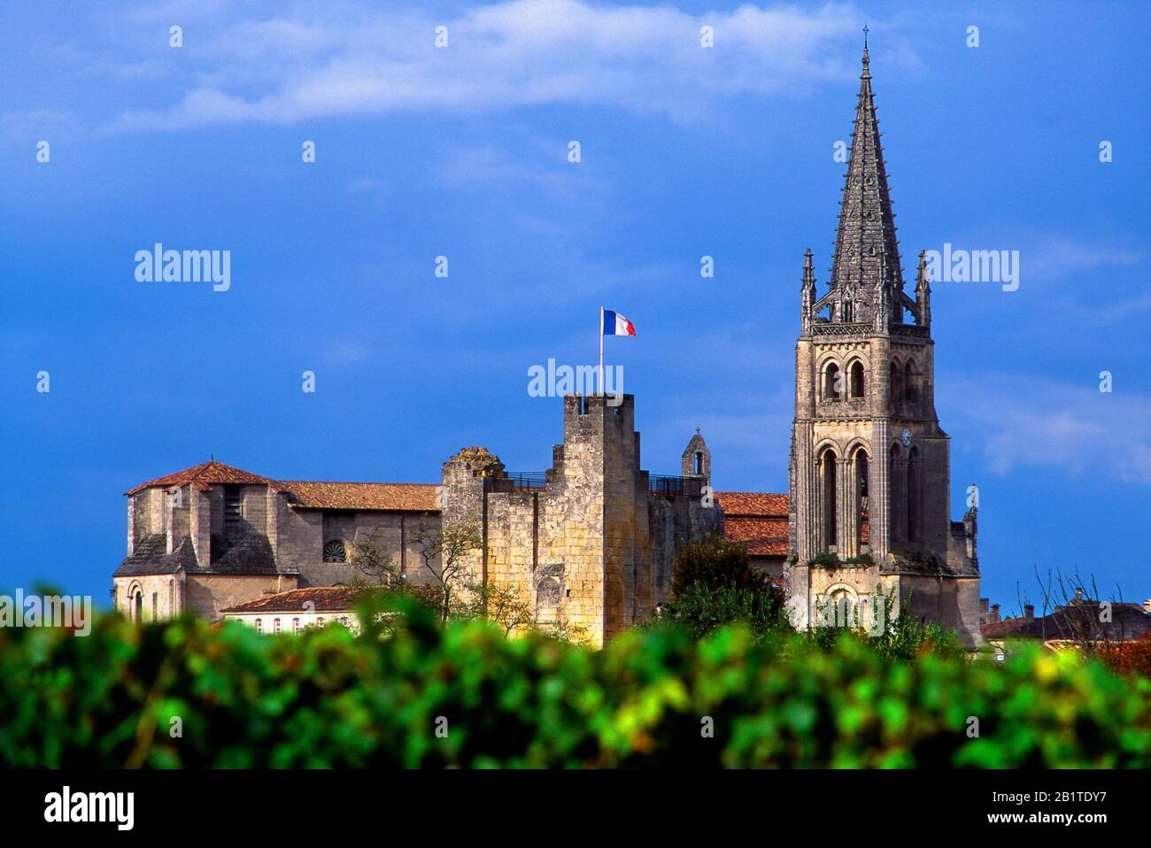 Gironde village of saint emilion Banque de photographies et d’images à ...