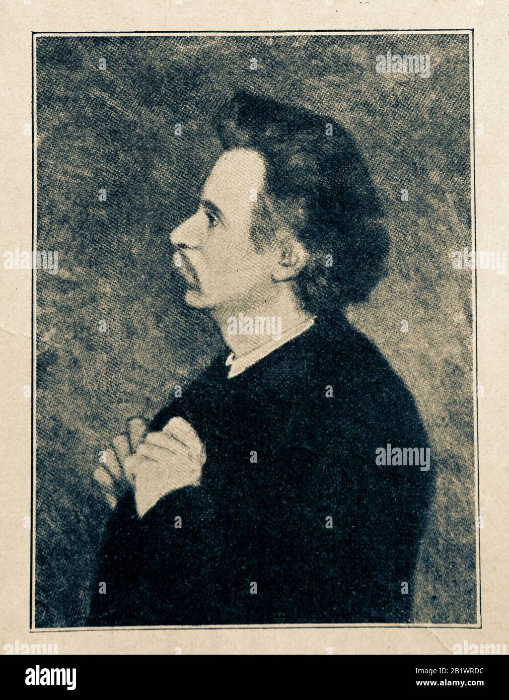 Edvard grieg portrait drawing Banque de photographies et d’images à ...