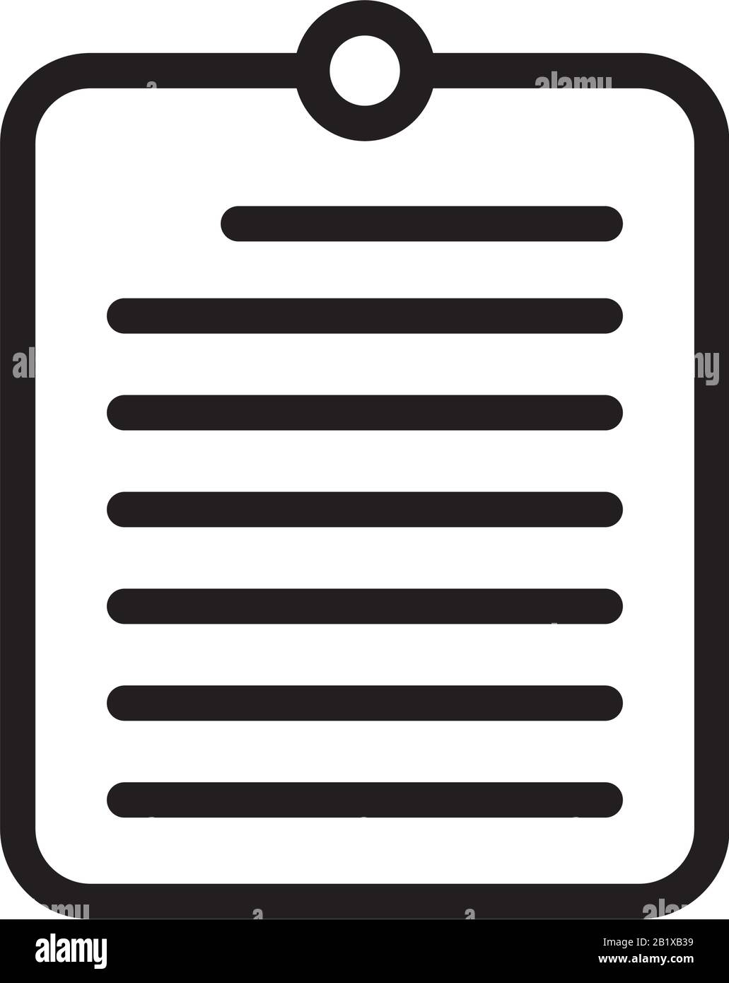 Modèle d'icône de liste couleur noire modifiable. Icône de liste ...