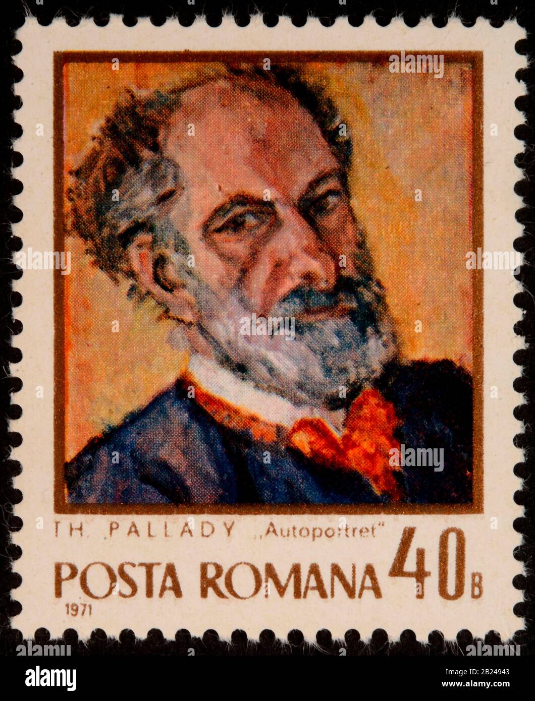 Romanian stamp Banque de photographies et d’images à haute résolution ...
