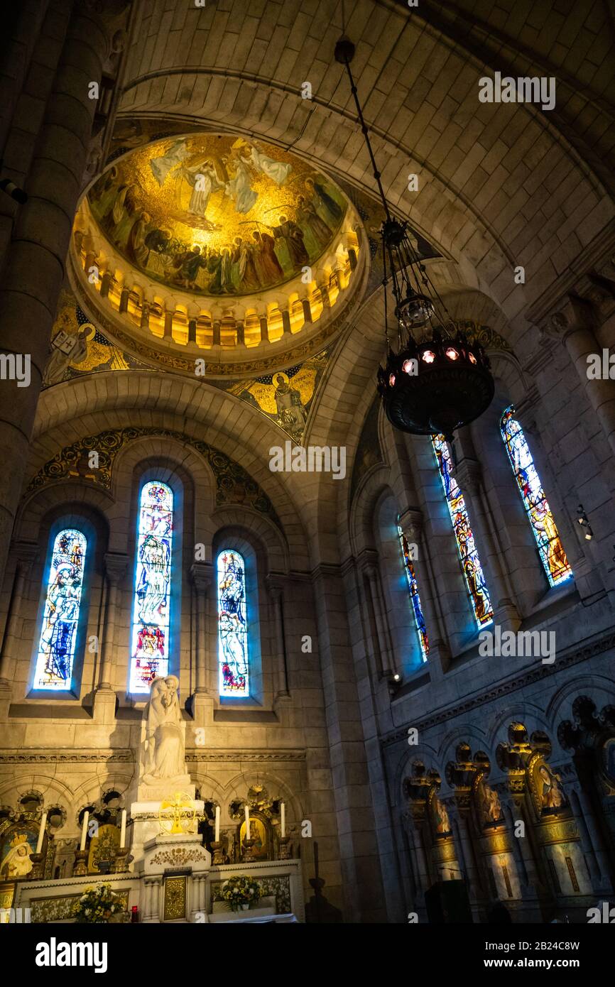 Sacre coeur paris interior Banque de photographies et d’images à haute ...
