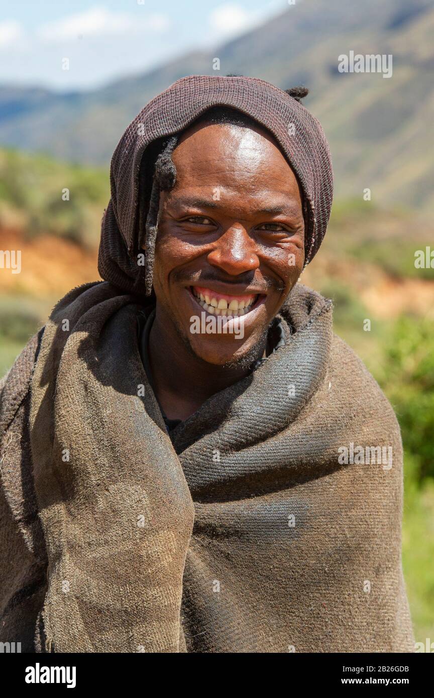 Basotho boy lesotho africa Banque de photographies et d’images à haute ...