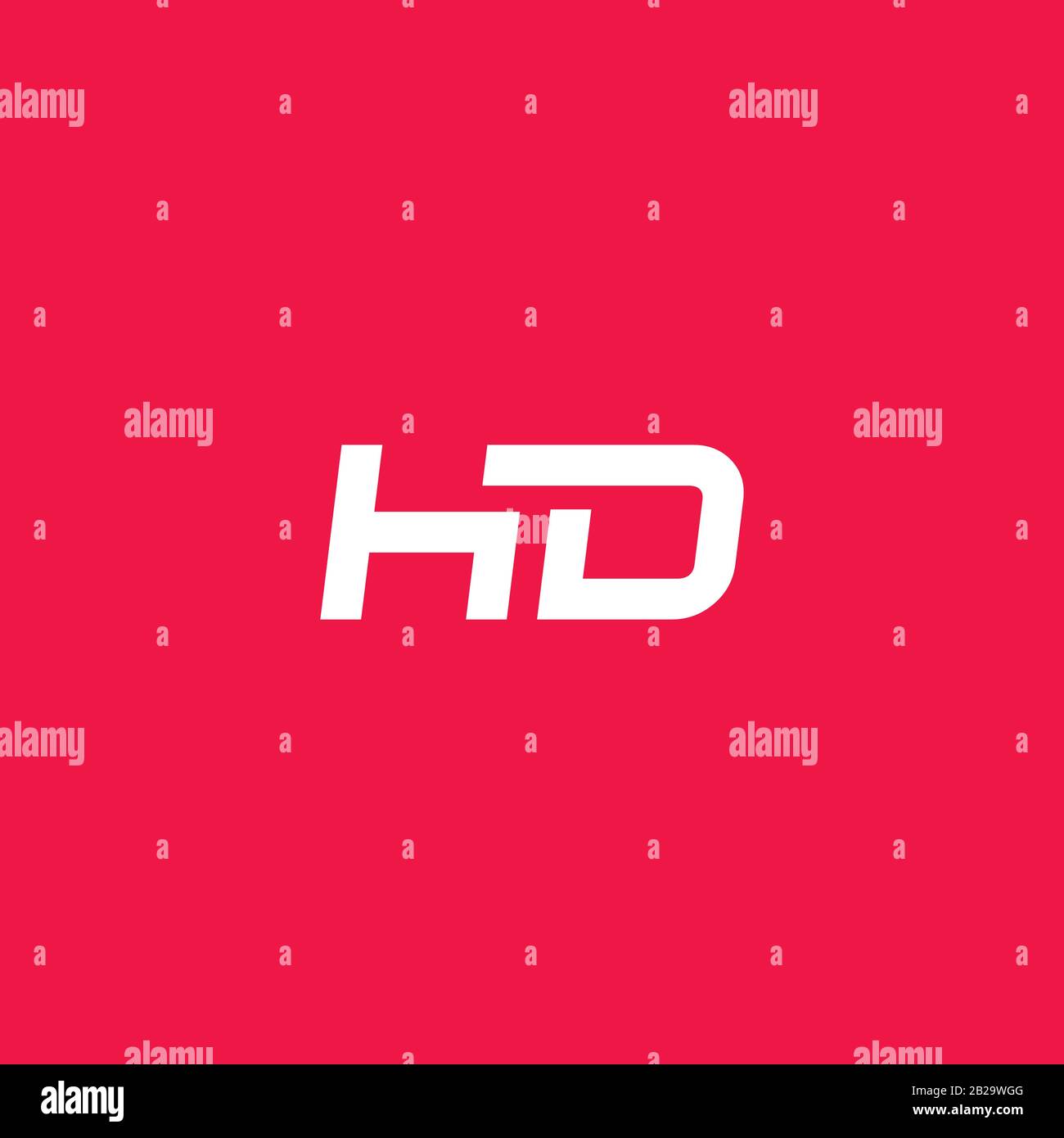Logo hd Banque d'images vectorielles - Alamy