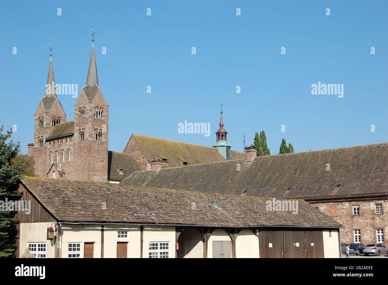 Abbey church of corvey Banque de photographies et d’images à haute ...