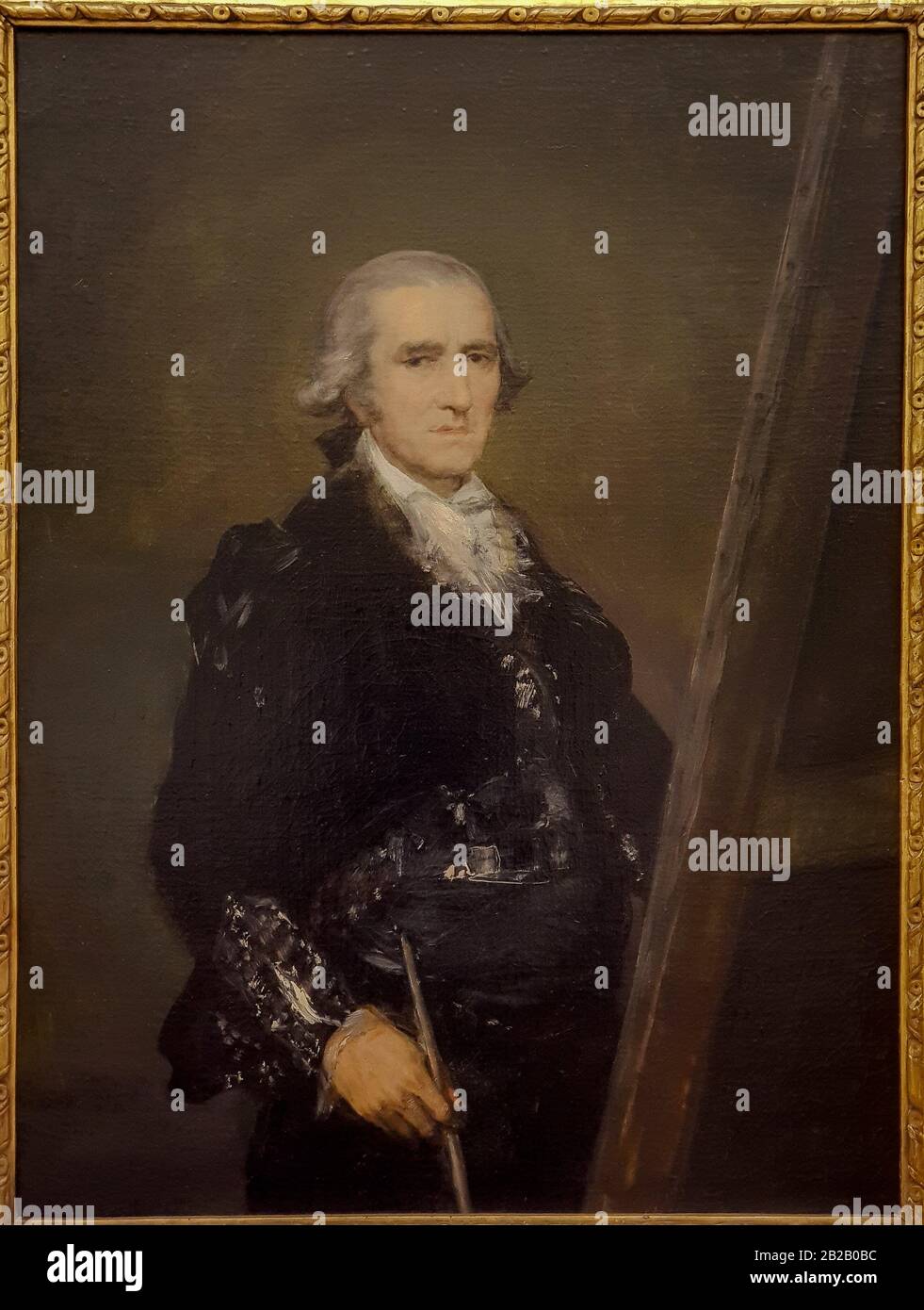 Portrait of francisco bayeu Banque de photographies et d’images à haute ...