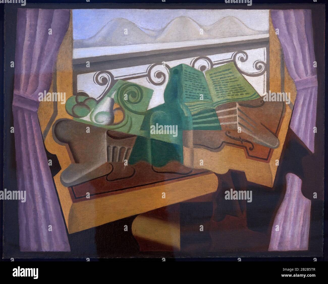 Juan gris the open window Banque de photographies et d’images à haute ...