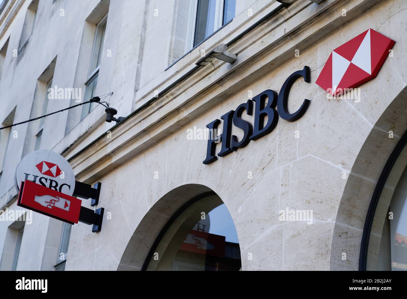Logo de l'entreprise hsbc france Banque de photographies et d’images à ...