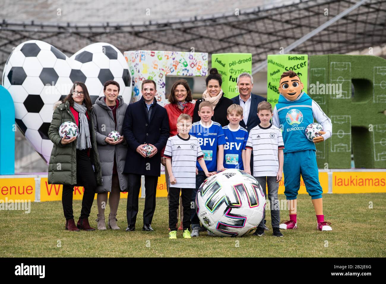 03 mars 2020, Bavière, Munich: Football: Championnat d'Europe ...