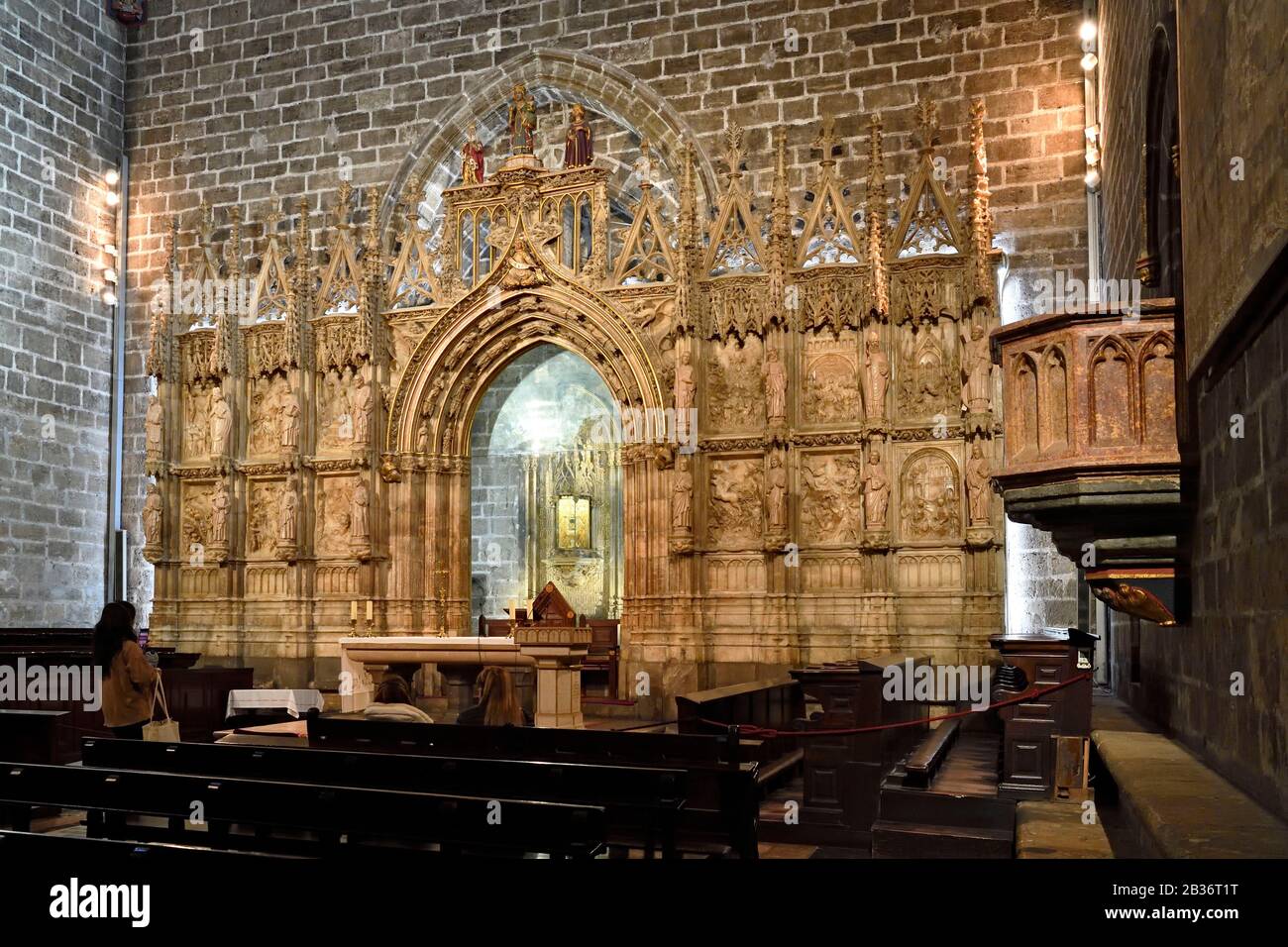 Santo caliz cathédrale de valence Banque de photographies et d’images à ...