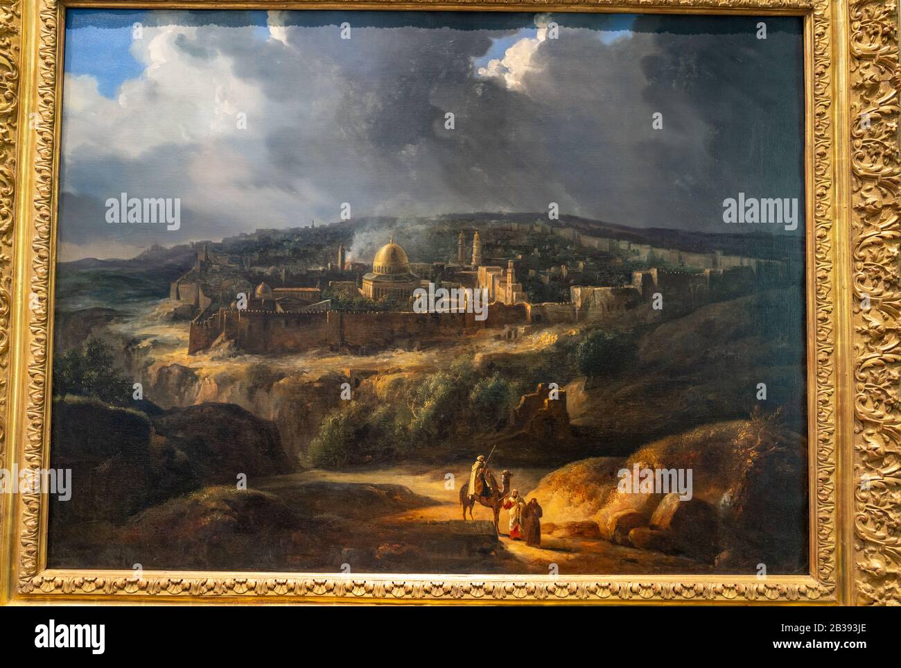 Peinture ancienne de la Mosquée Al Aqsa à Jérusalem Al Quds | Art ...