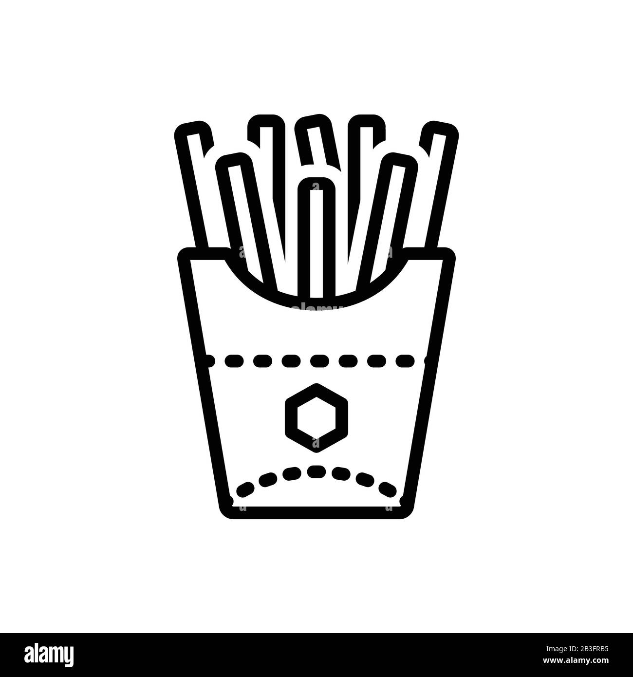 Frites logo Banque d'images vectorielles - Page 2 - Alamy