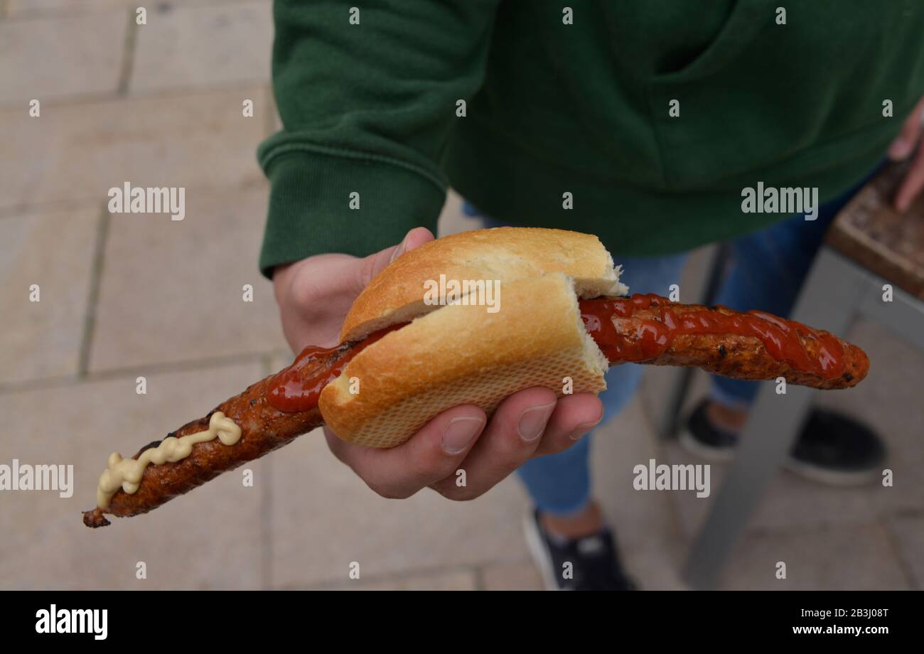 Thuringer bratwurst Banque de photographies et d’images à haute ...