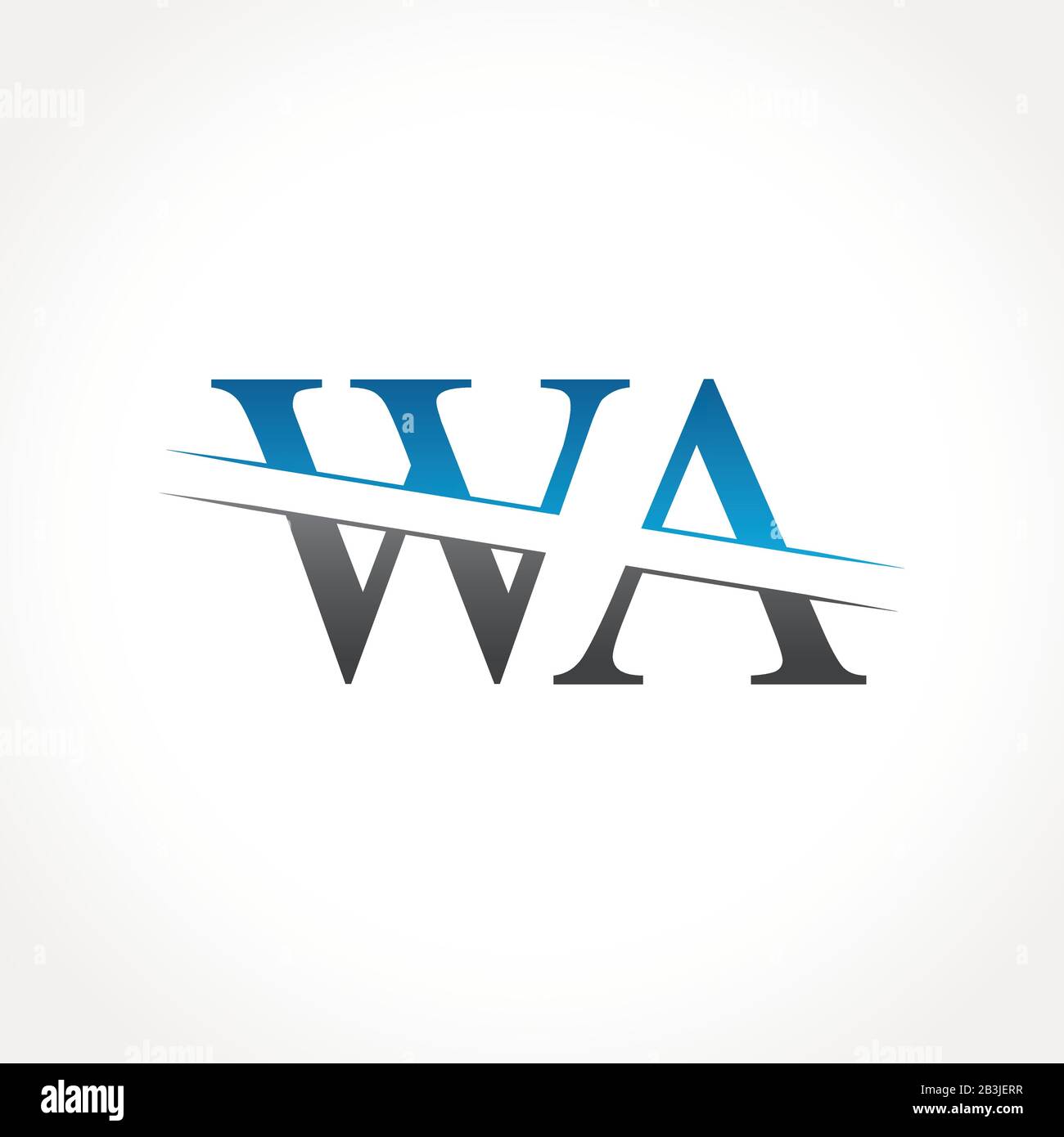 Wa logo Banque de photographies et d’images à haute résolution - Alamy