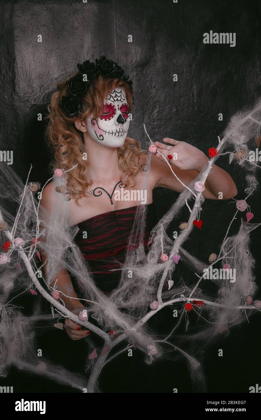 La Catrina est une culture mexicaine de caractère qui représente la ...