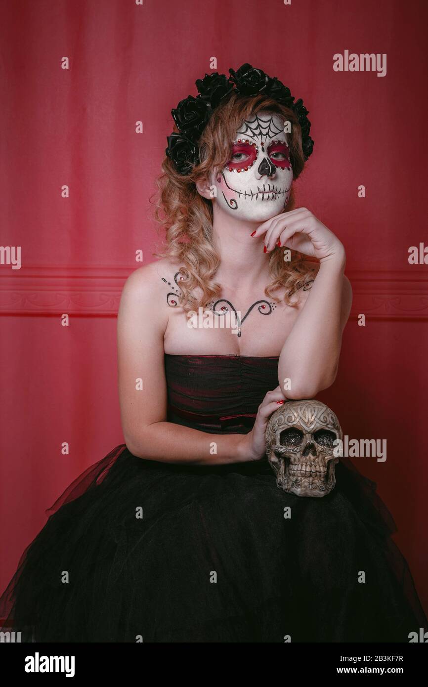 La Catrina est une culture mexicaine de caractère qui représente la ...