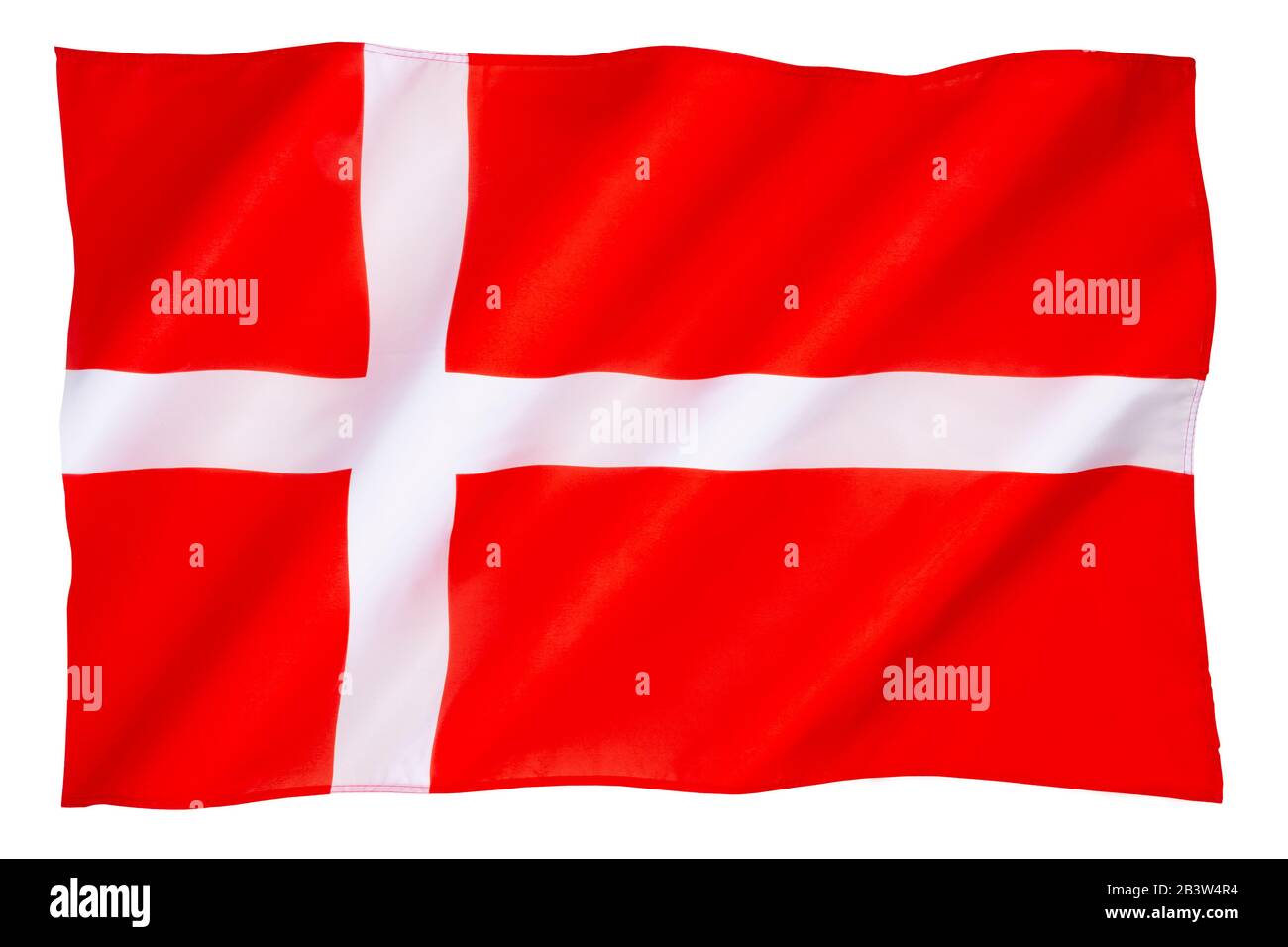 Drapeau dannebrog Banque d'images détourées - Alamy
