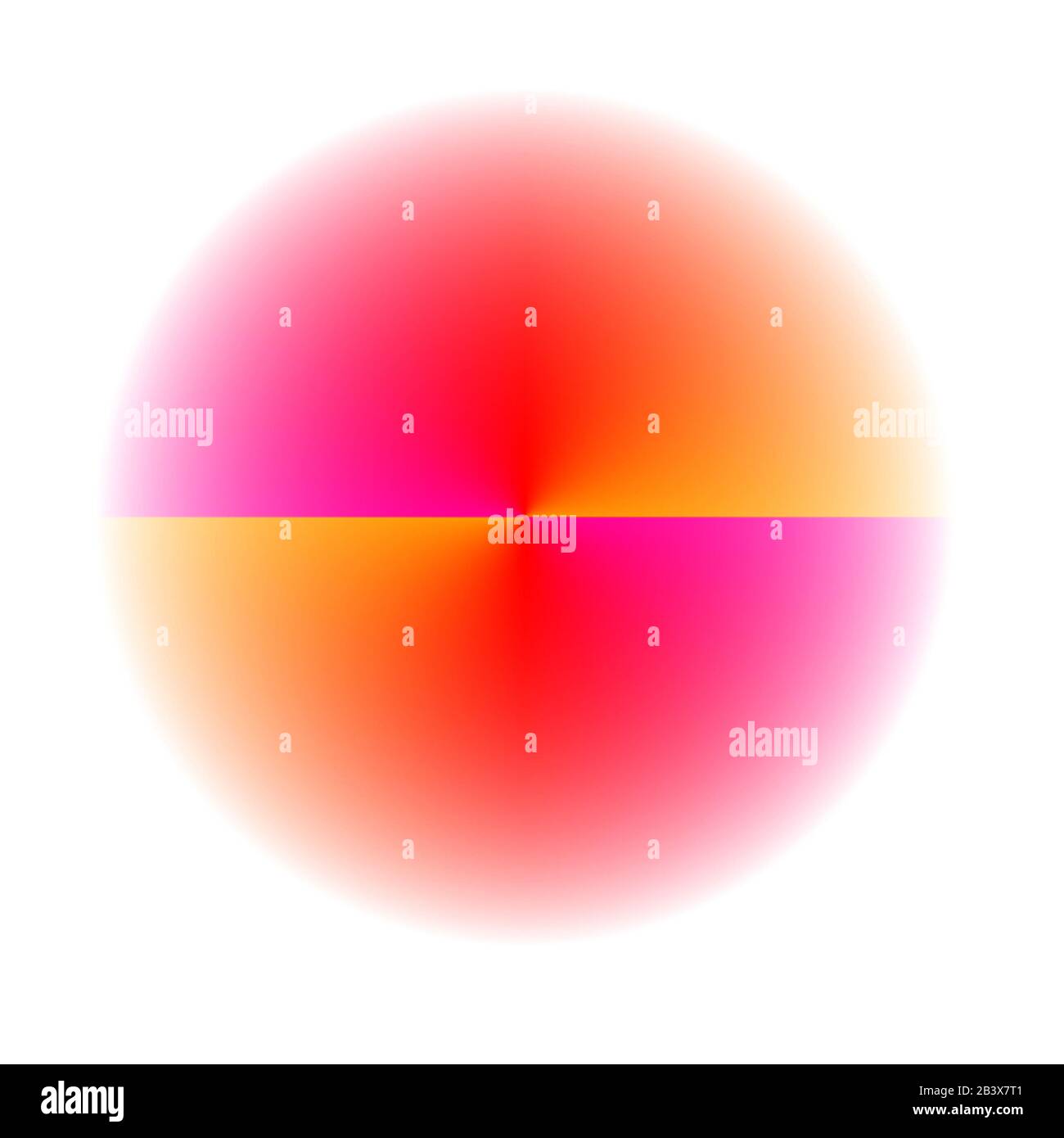 Dégradé jaune rouge Banque d'images détourées - Alamy