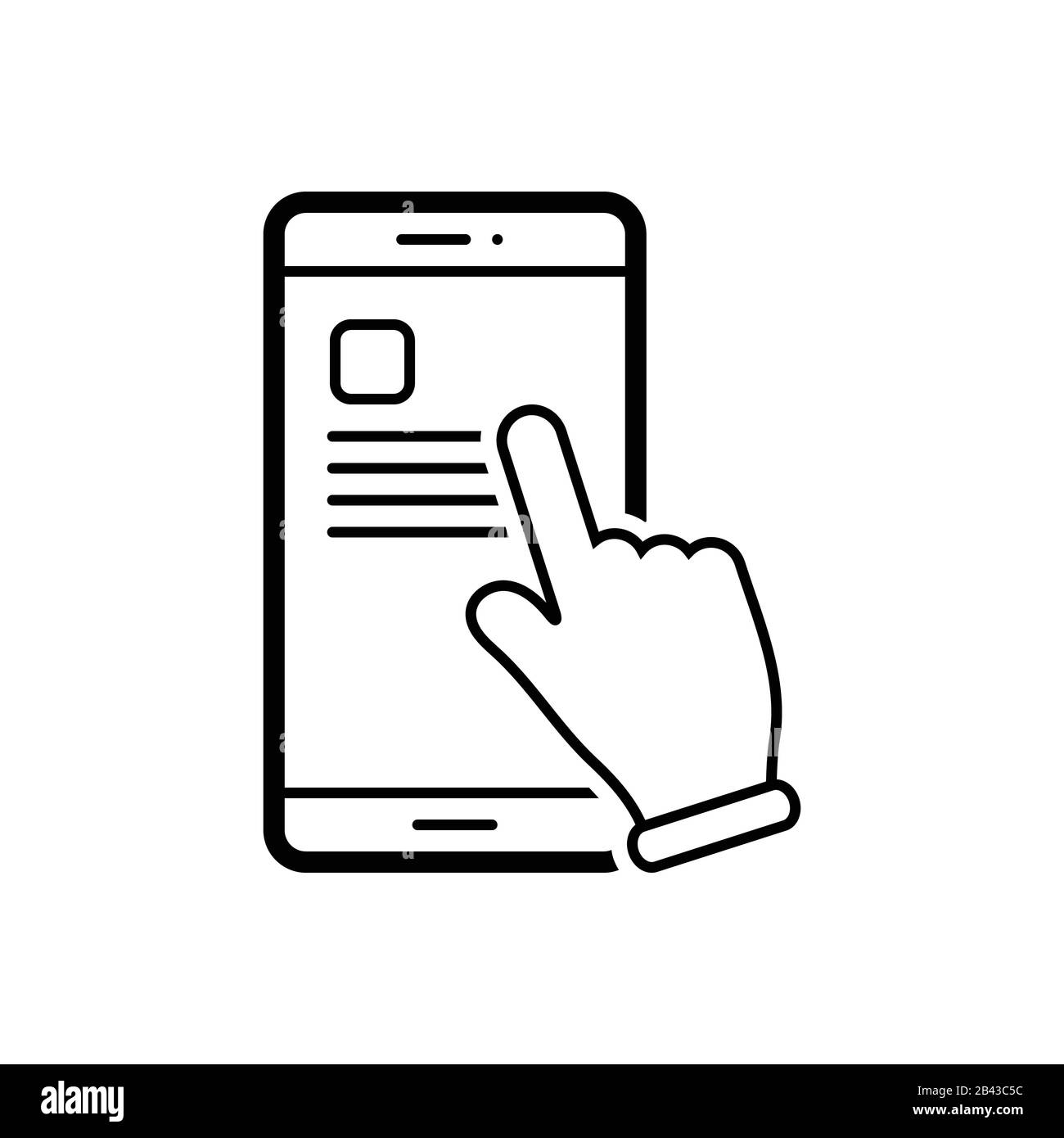 Logo de commande Banque d'images vectorielles - Alamy