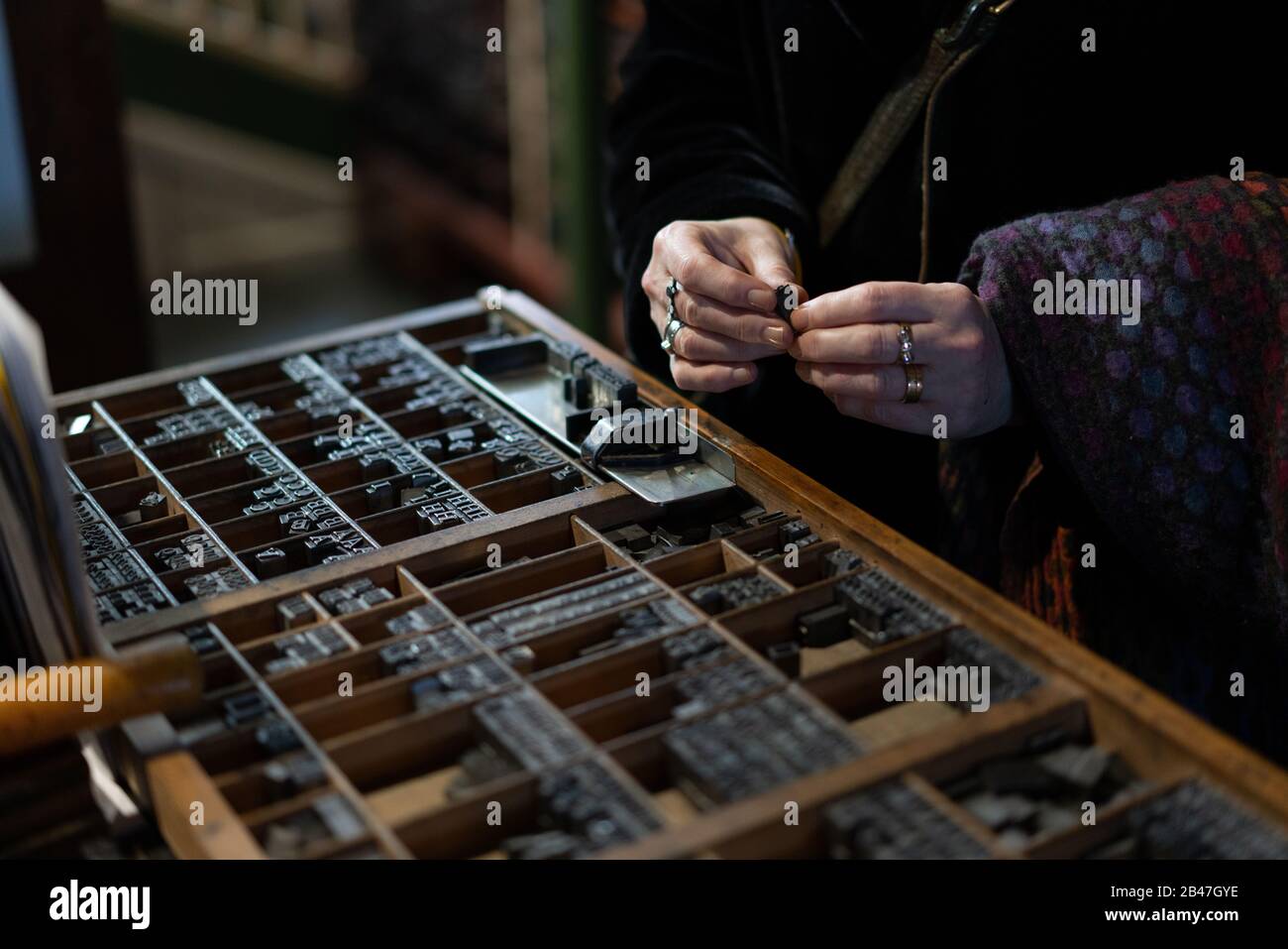 Imprimerie Typographique Banque d'image et photos - Alamy