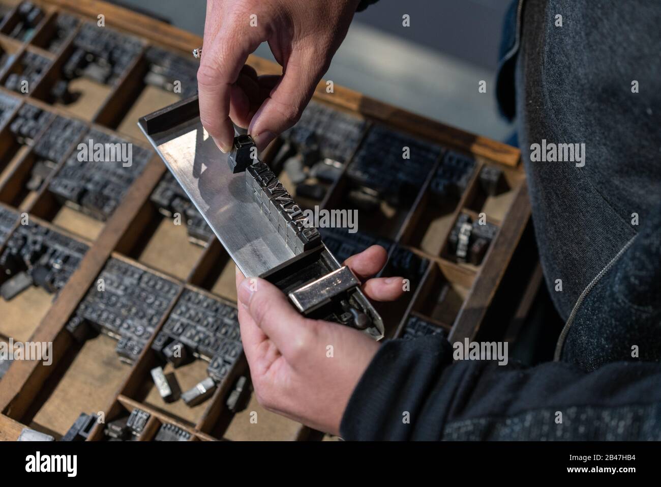 Imprimerie Typographique Banque d'image et photos - Alamy