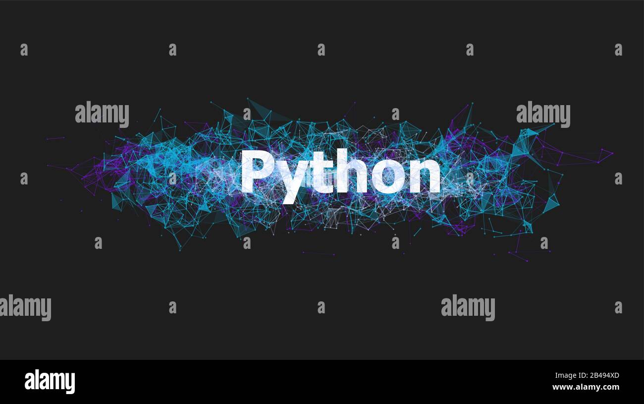 Programmation python Banque d'images vectorielles - Alamy