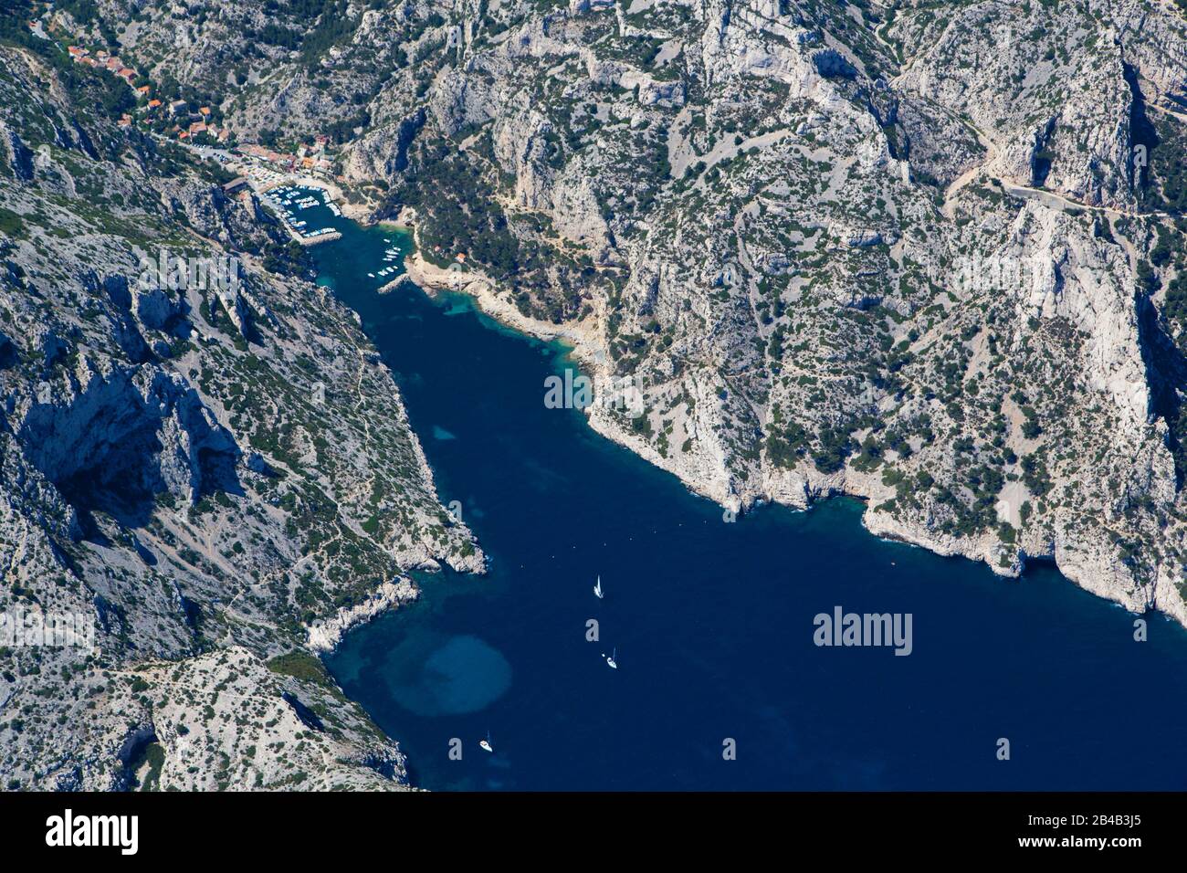 France, Bouches du Rhône, Marseille et Cassis, Parc National des ...
