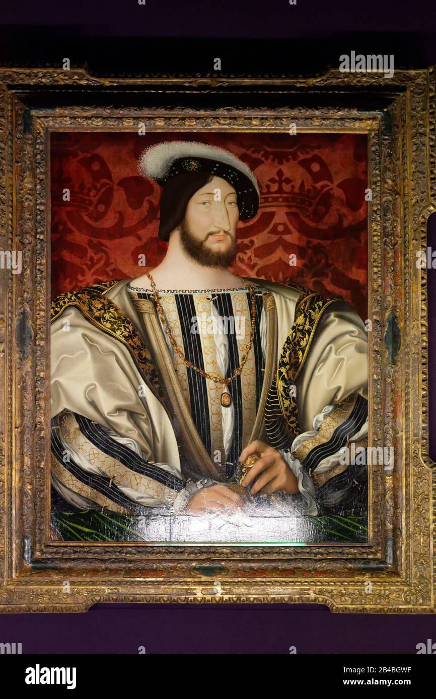 King of france jean clouet painting Banque de photographies et d’images ...