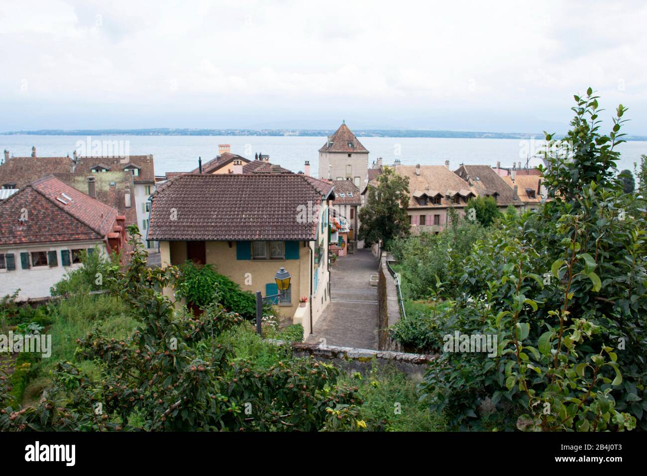 Vieille ville de nyon Banque de photographies et d’images à haute ...