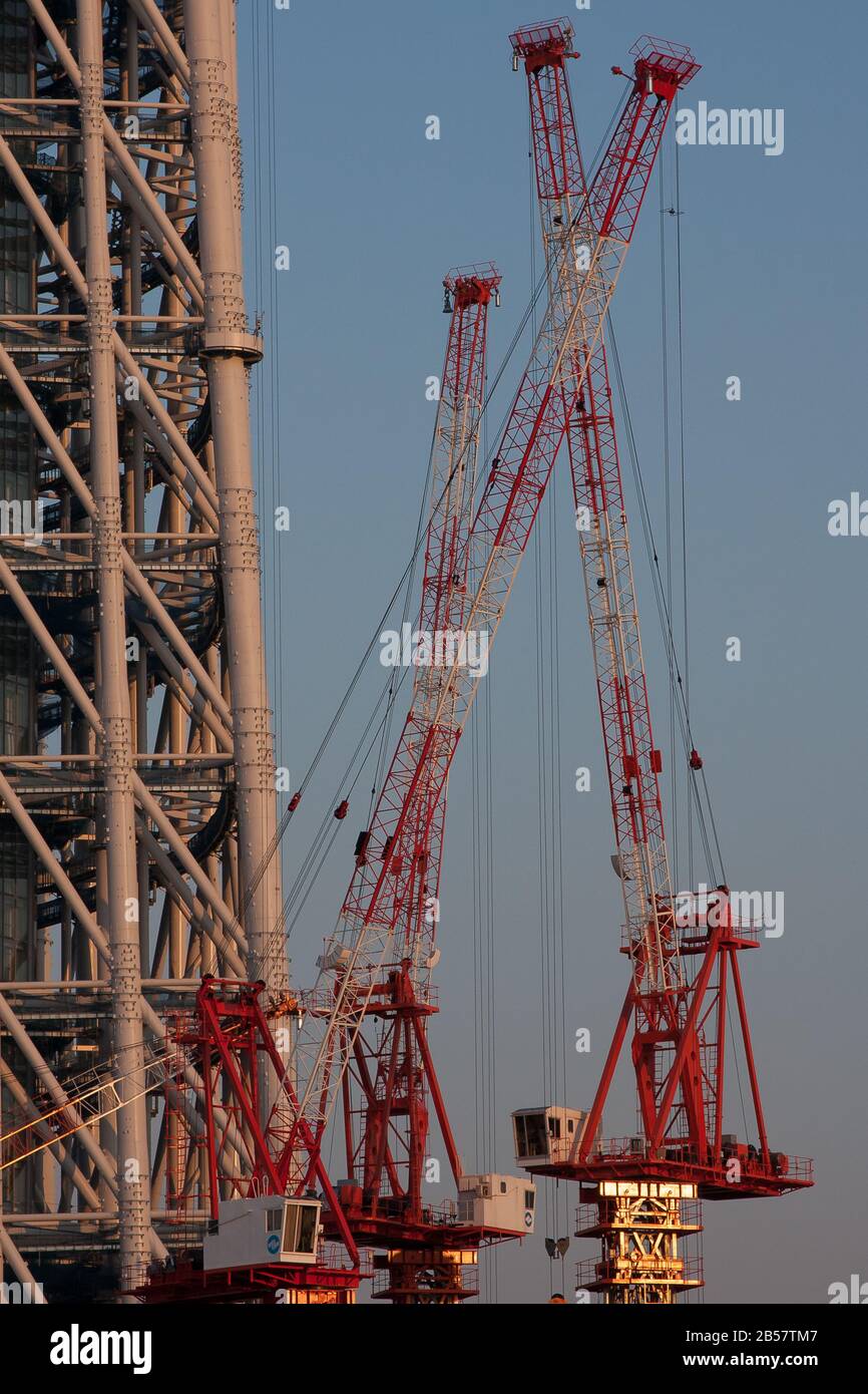 Tokyo skytree en construction Banque de photographies et d’images à ...
