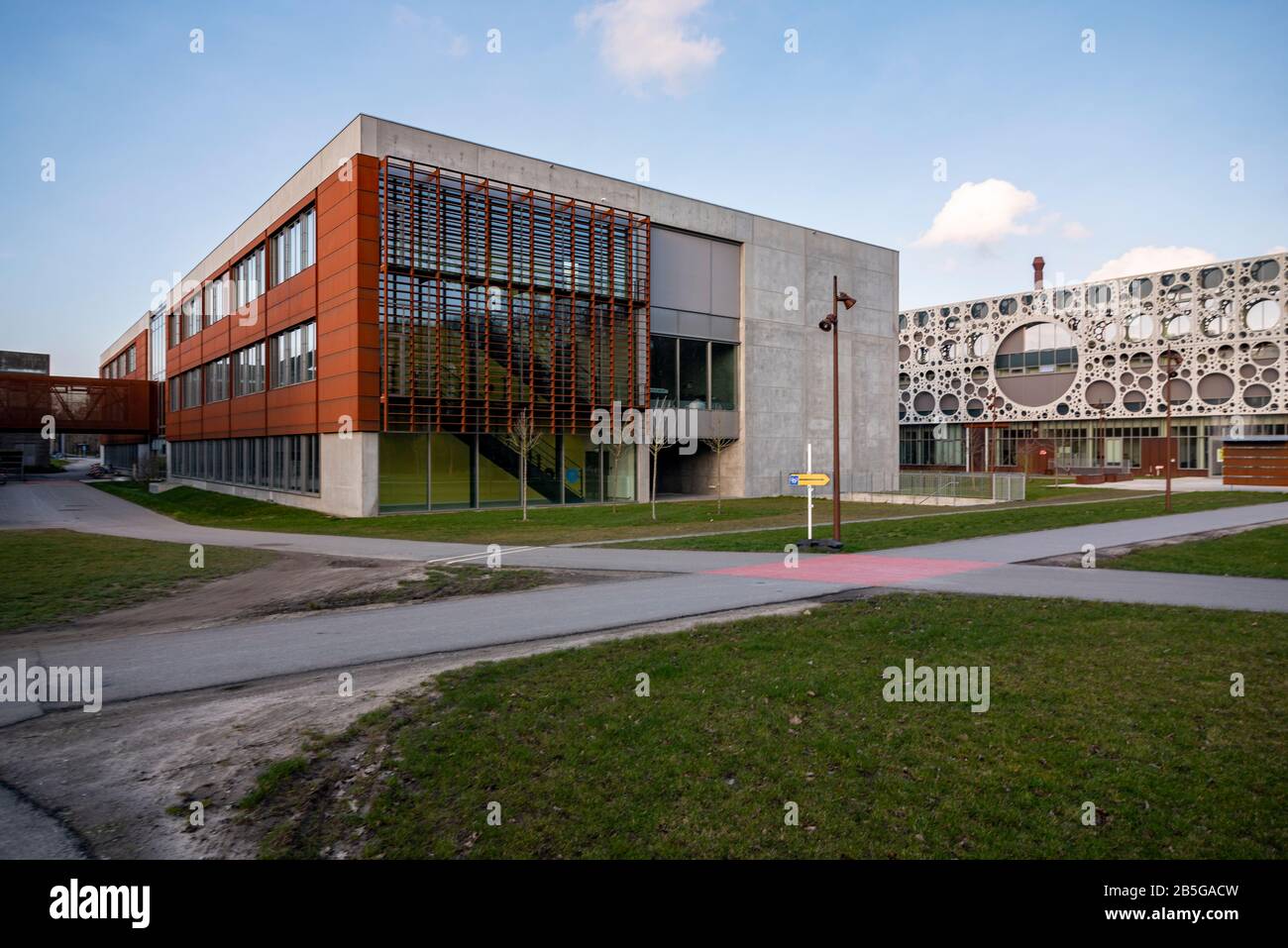 Parc Odense Cortex près de l'Université du Sud du Danemark ...