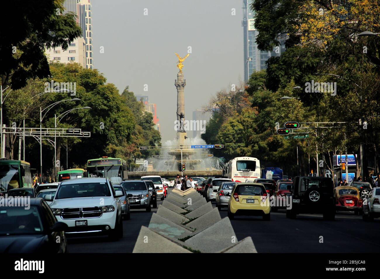 Paseo de la reforma boulevard Banque de photographies et d’images à ...