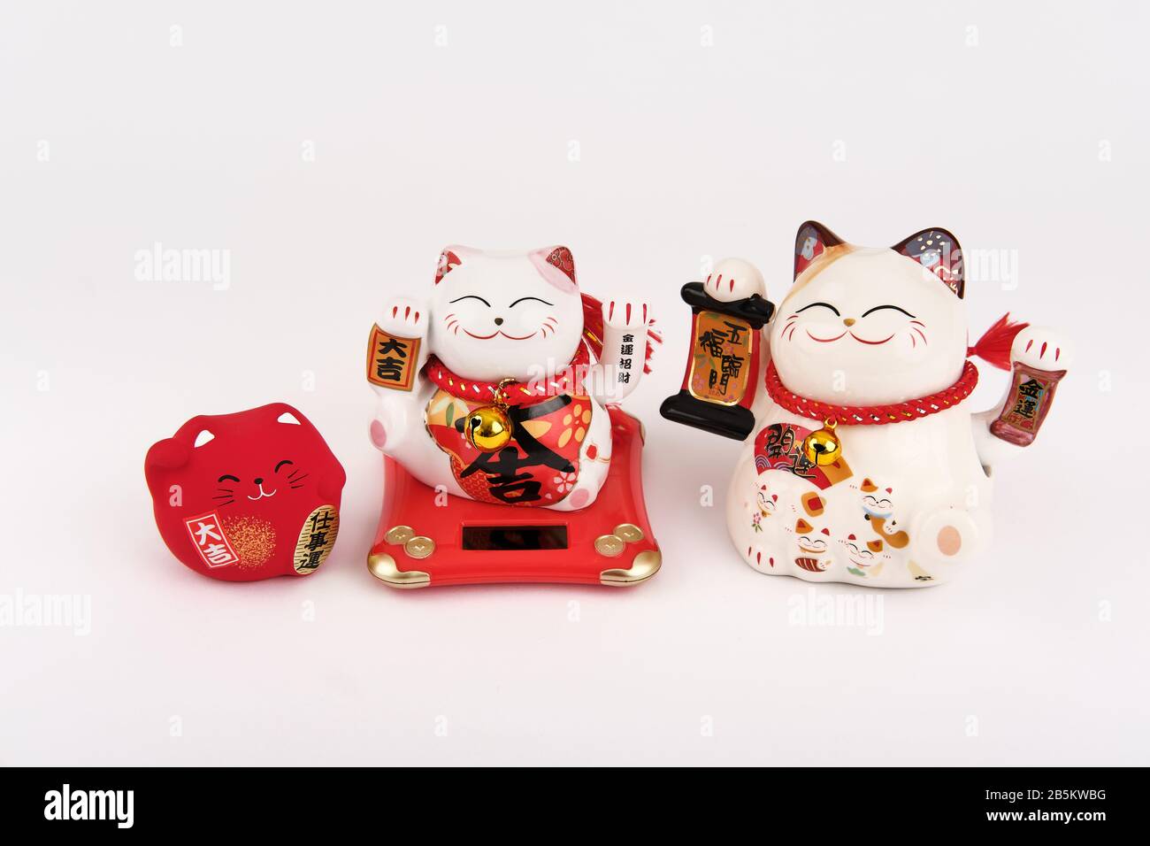 Chats chinois chanceux Banque de photographies et d’images à haute ...