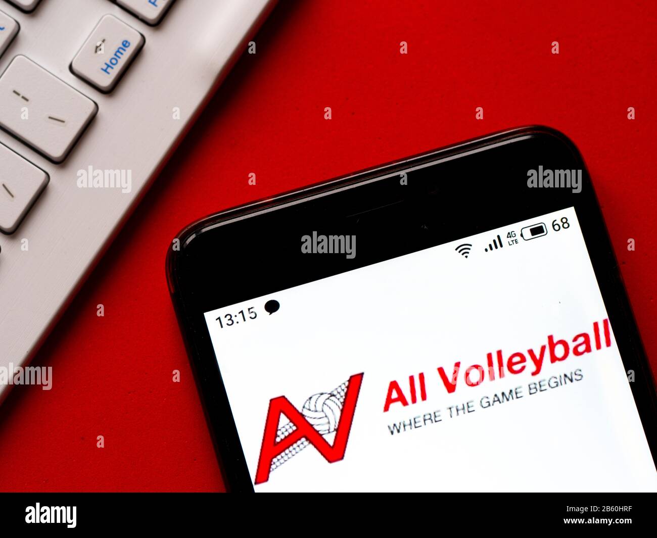 Volleybal logo Banque de photographies et d’images à haute résolution ...
