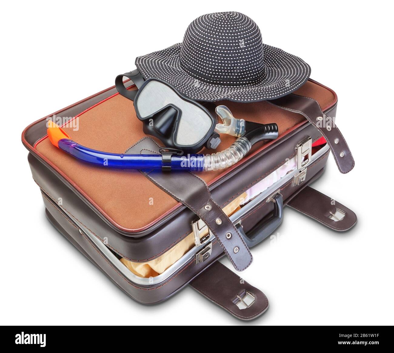 Une valise sur la plage Banque de photographies et d’images à haute ...