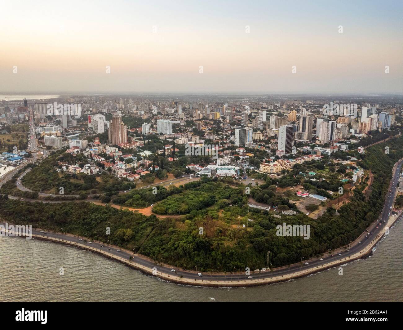 Centre Ville De Maputo Banque d'image et photos - Alamy