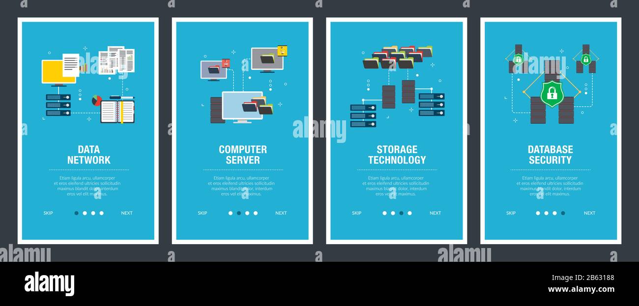 Banderole informatique Banque d'images vectorielles - Alamy