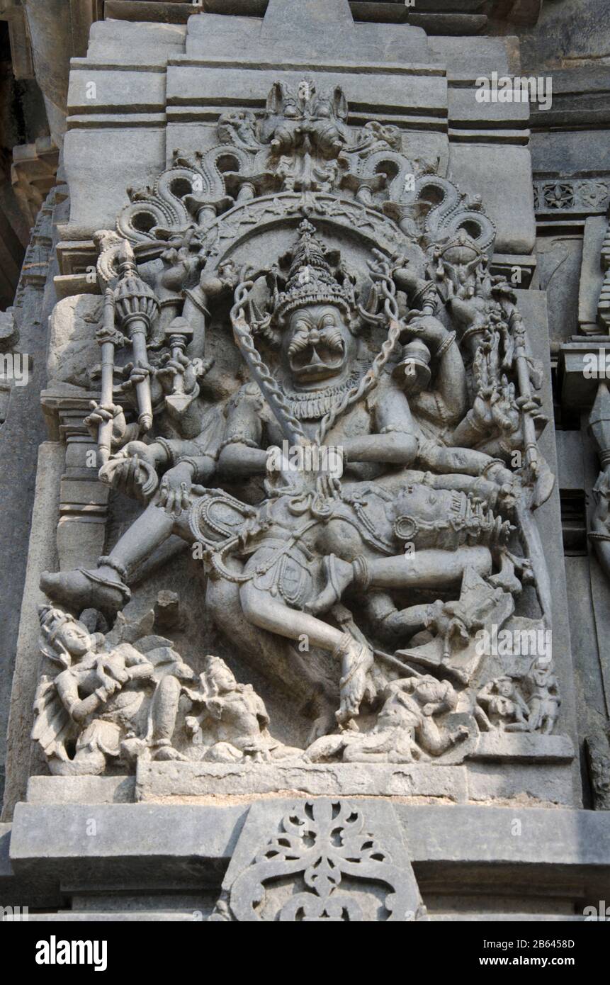 Lord vishnu stone sculptures Banque de photographies et d’images à ...