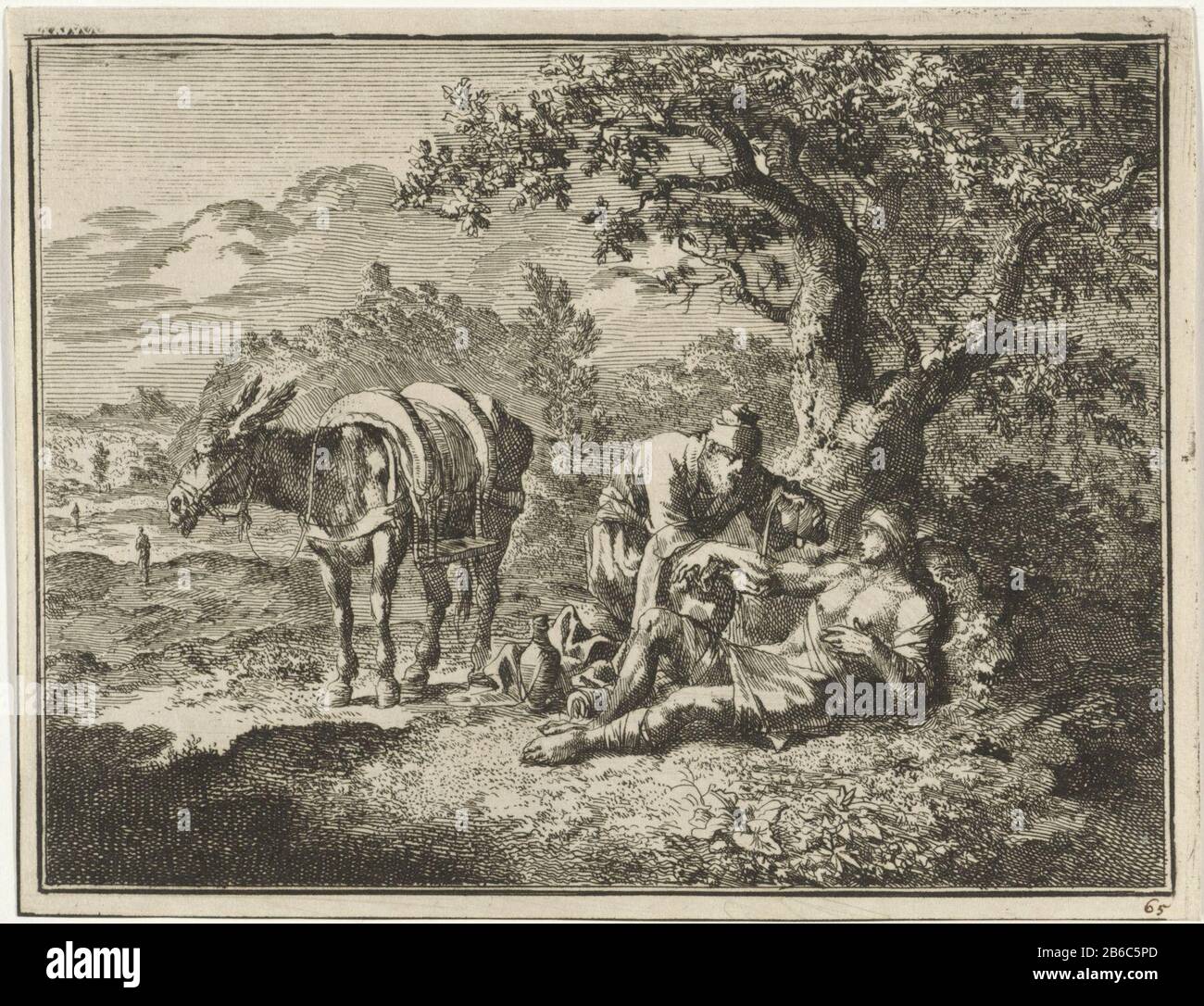 Le bon samaritain prend soin Banque de photographies et d’images à ...