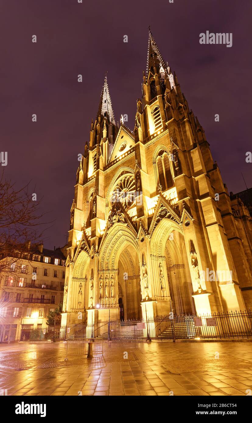 Basilique de saint clotilde Banque de photographies et d’images à haute ...