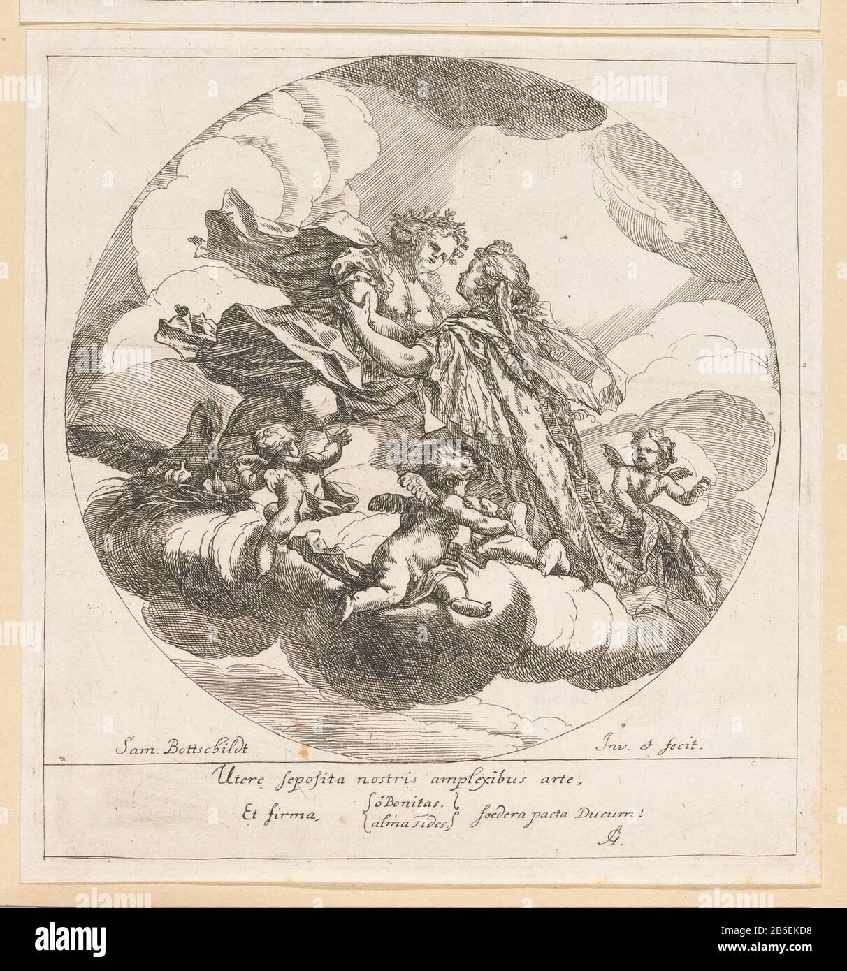 Bonitas (Bonté) et foi (foi) Divers dessins (titre de la série) divers ...