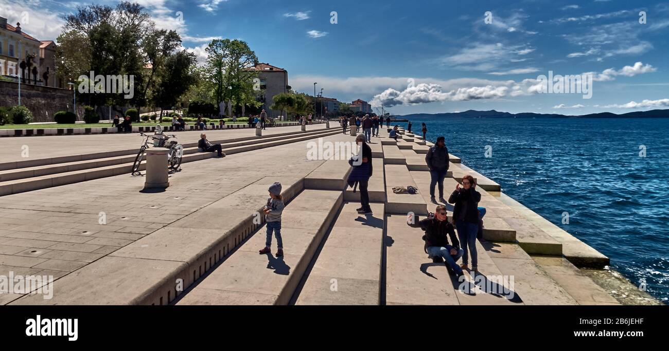 L'orgue Marin Est Un Objet D'art Sonore Architectural Banque d'image et ...