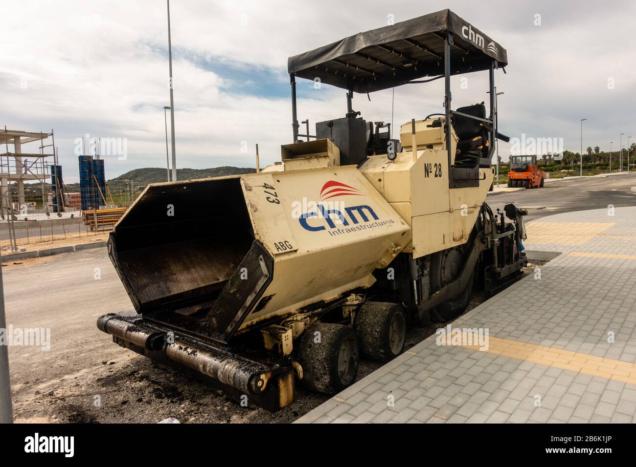 Tarmac machine vehicle Banque de photographies et d’images à haute ...