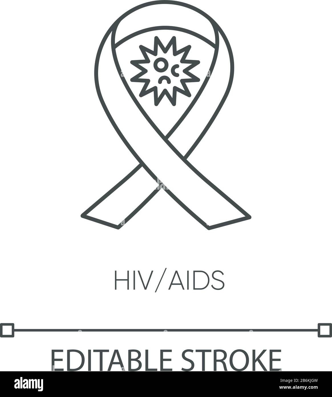 Dessin, la sensibilisation au vih sida Banque de photographies et d ...