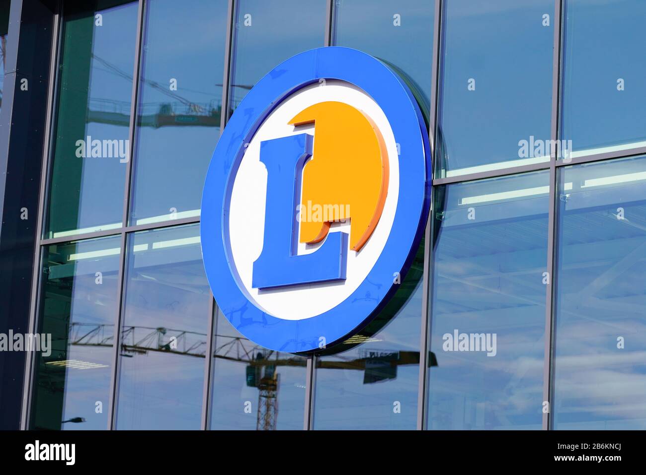 Leclerc logo Banque de photographies et d’images à haute résolution - Alamy