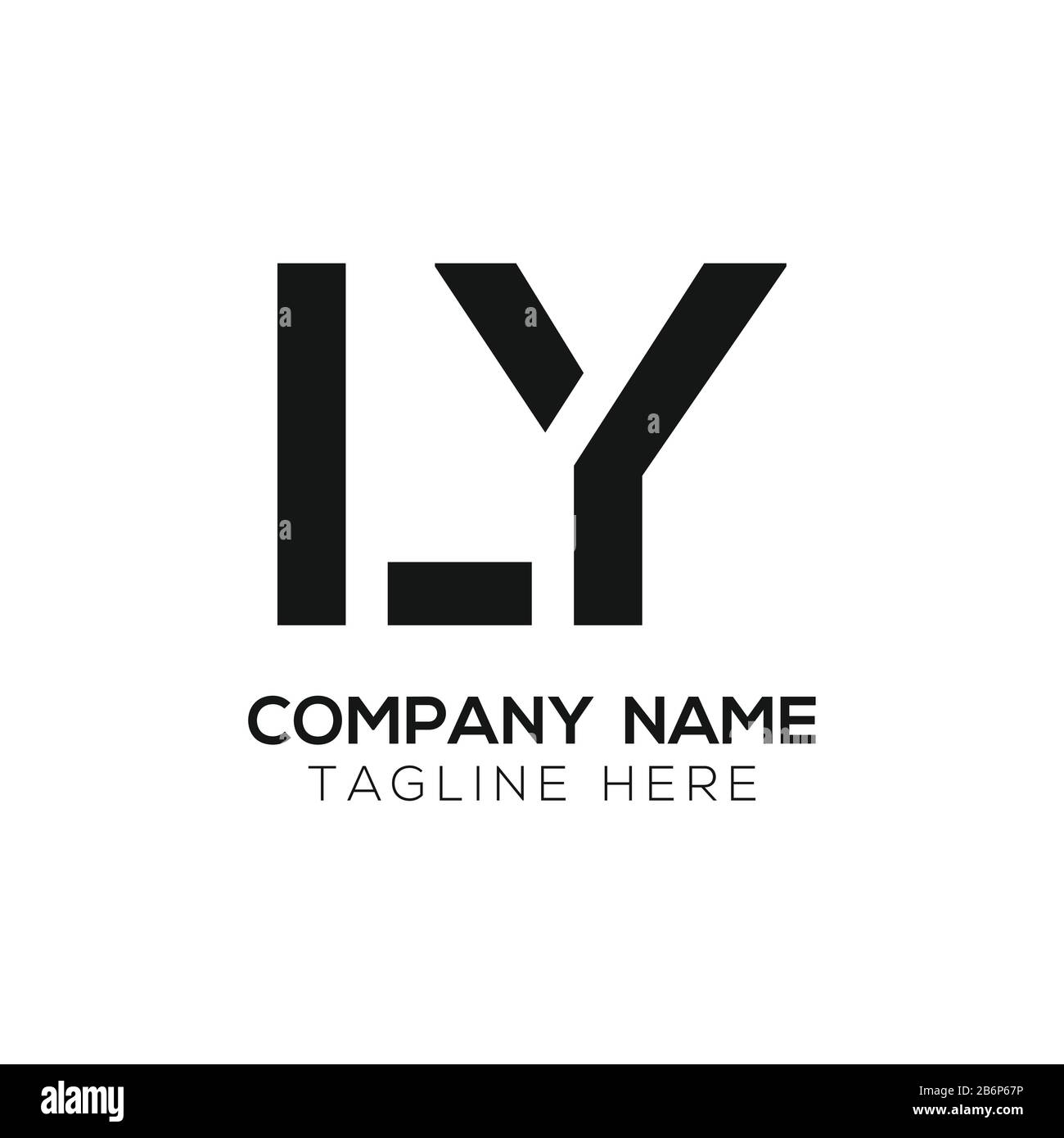Letra ly logo Banque de photographies et d’images à haute résolution ...