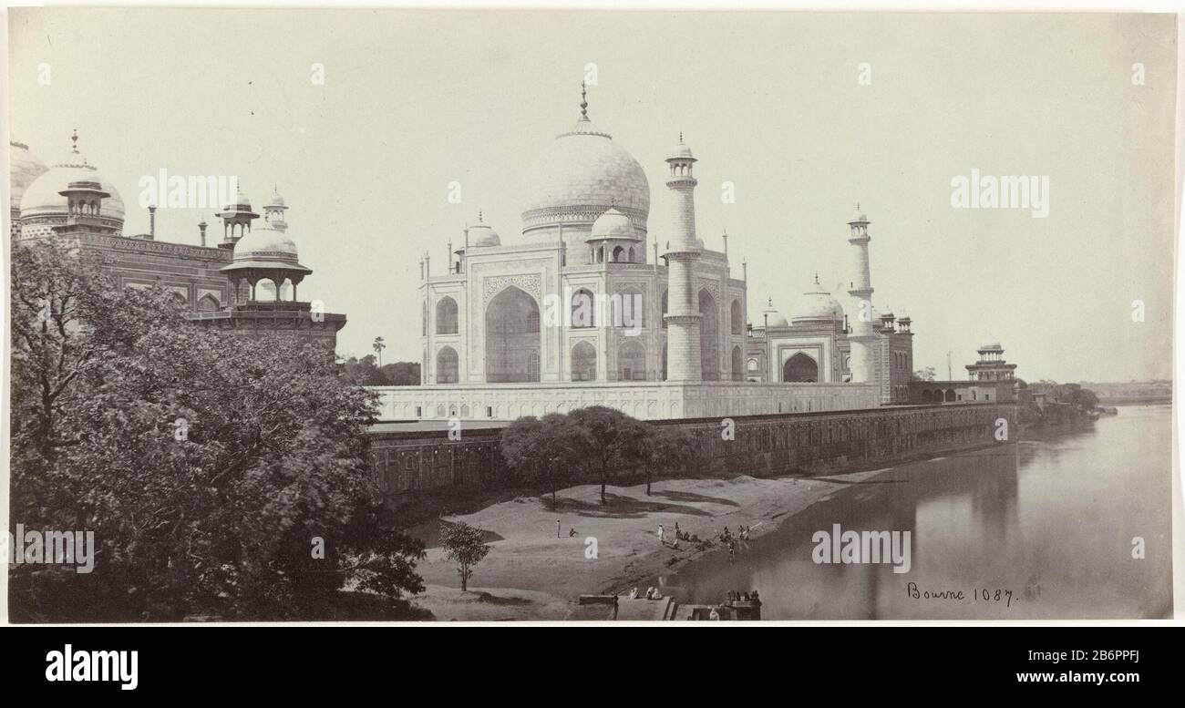 Inscriptions au taj mahal Banque de photographies et d’images à haute ...