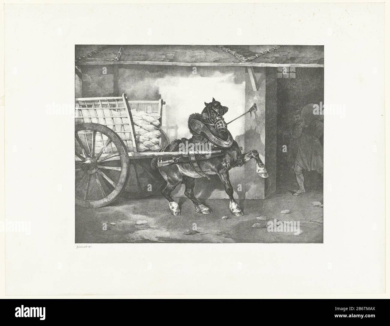 Het paard van de stukadoor le cheval du platrier Verschillende étudie ...